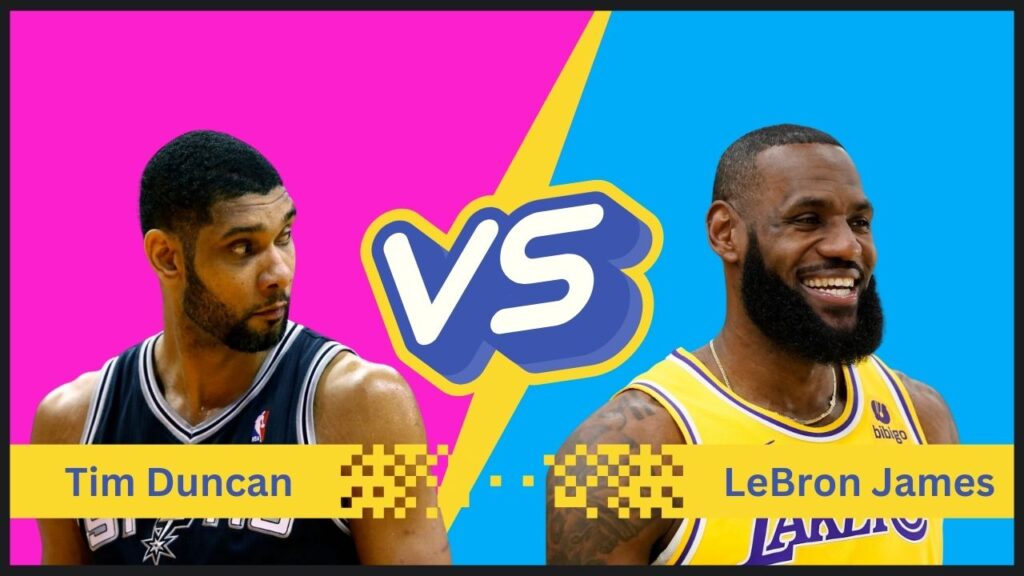 Lebron James Vs Tim Duncan Sport Gallery